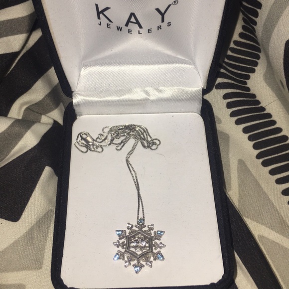 Kay Jewelers | Jewelry | Kay Jewelers Snowflake Necklace | Poshmark